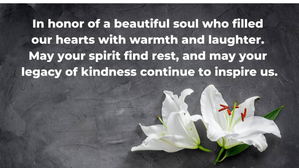 What To Write On Funeral Flowers